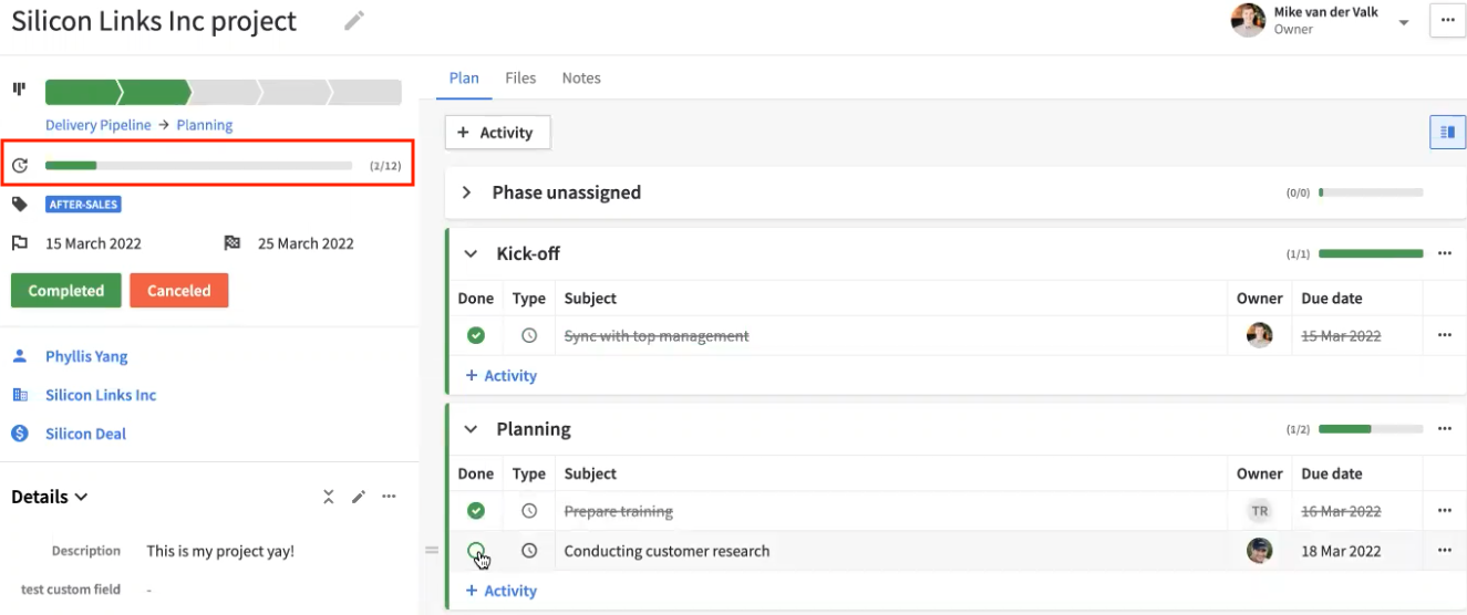 Projects by Pipedrive - Knowledge Base | Pipedrive